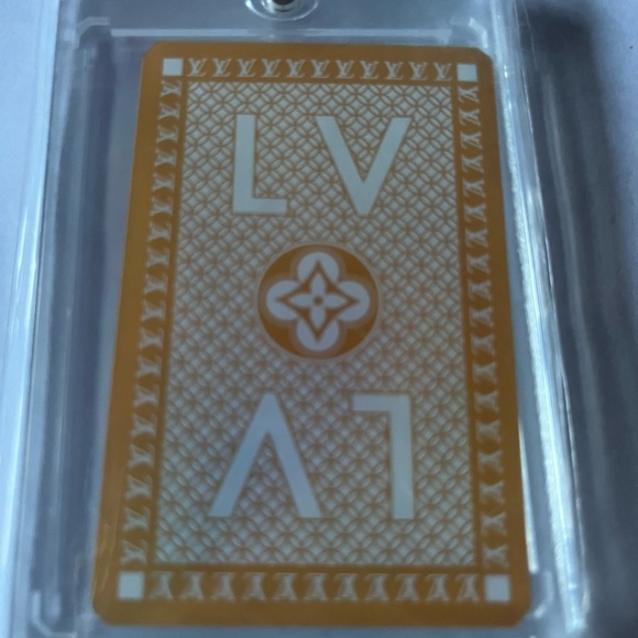 Louis Vuitton | Games | 4 Louis Vuitton Playing Cards Single Lv Card 4 ...